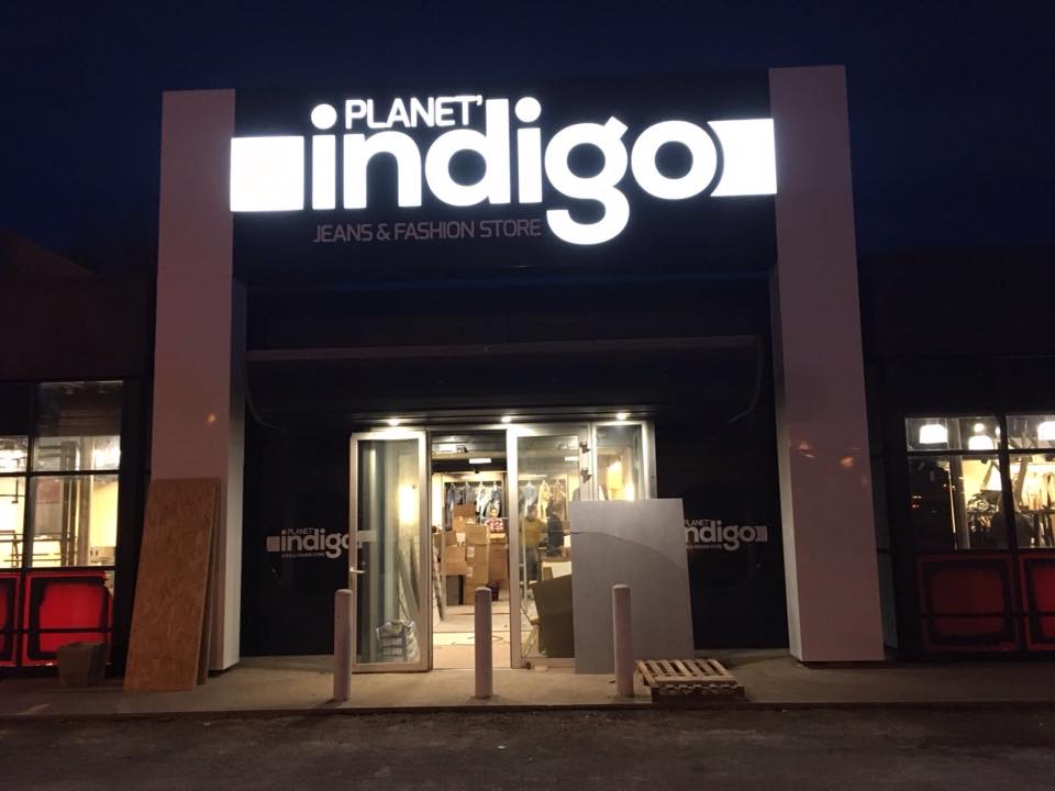 Une nouvelle devanture pour Planet'Indigo